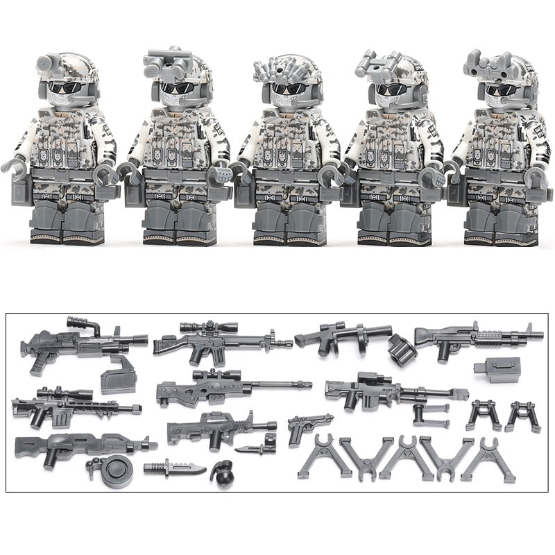 BRITISH SPECIAL AIR SERVICE (SAS) Soldier (Ghost) Winter Uniform - [5] – SdKfzbrick