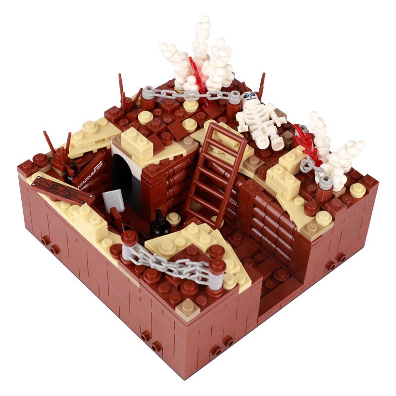 WWI Trench Warfare battle scene – SdKfzbrick