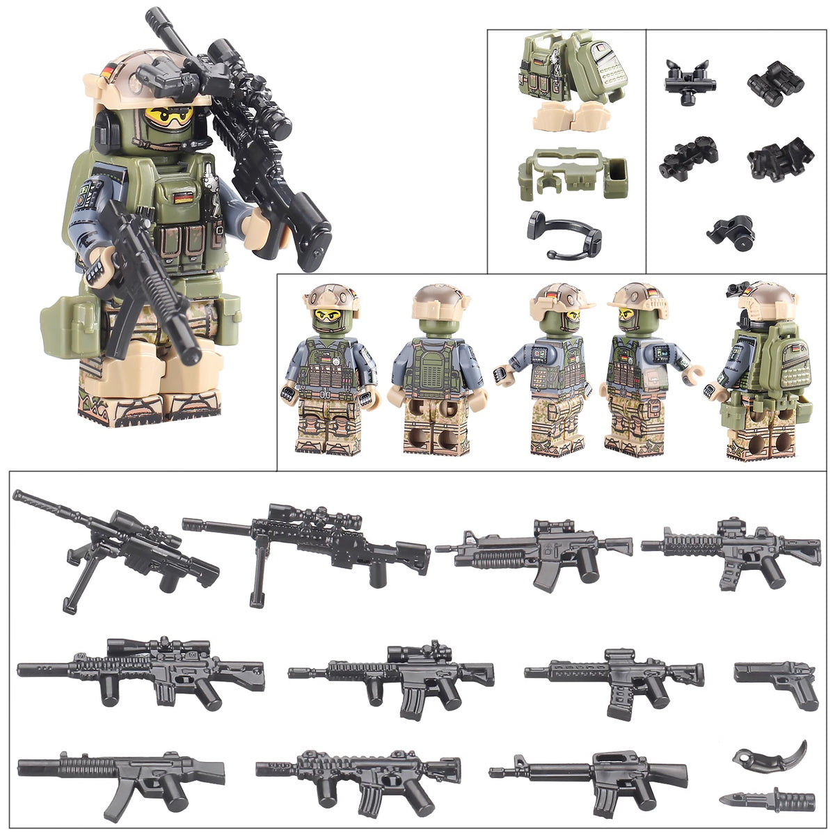 German Kommando Spezialkräfte (KSK) Special Force Soldier - [5] FIGURE ...