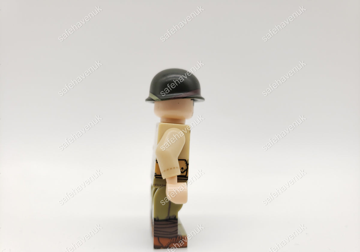 WW2 US 1st Special Operations Wing Rifleman soldier figures w/ M1 Gara ...