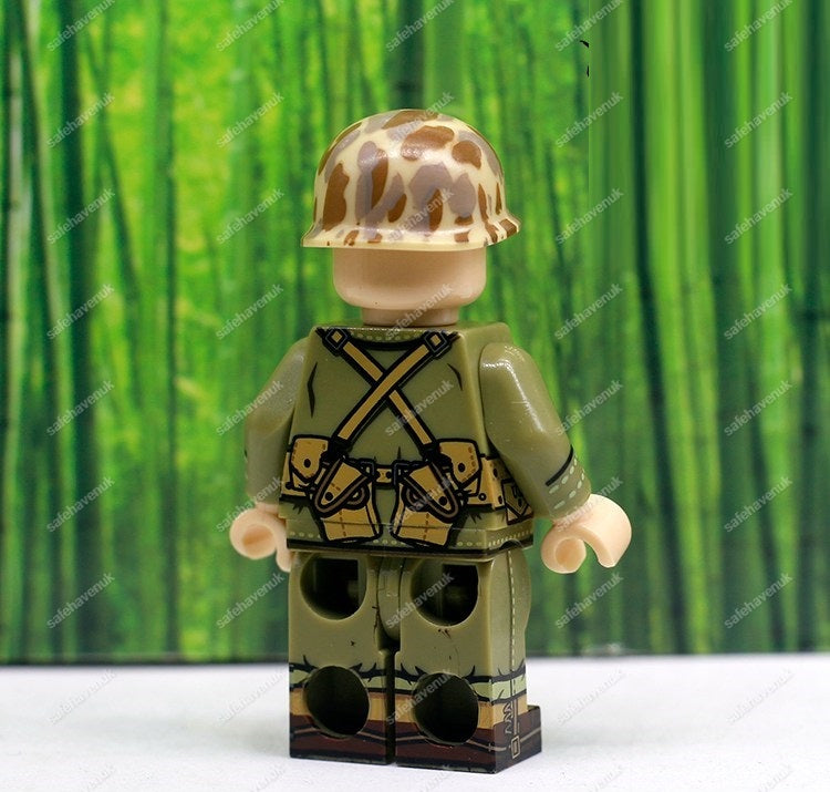 WW2 US Marine - Rifleman soldier - [10] figures w/ M1 Garand - – SdKfzbrick