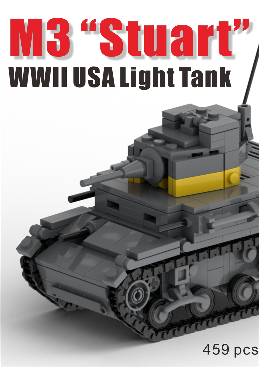 US M3 Stuart Light Tank [M3A1] – SdKfzbrick