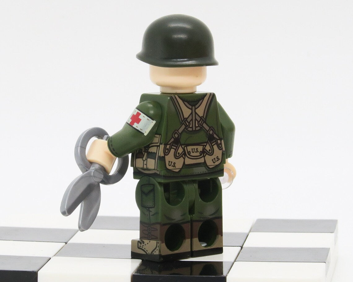 WW2 US Marines Medic soldier - [10] figures - – SdKfzbrick